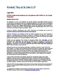 CTCAC - Kimball Tirey & St. John LLP